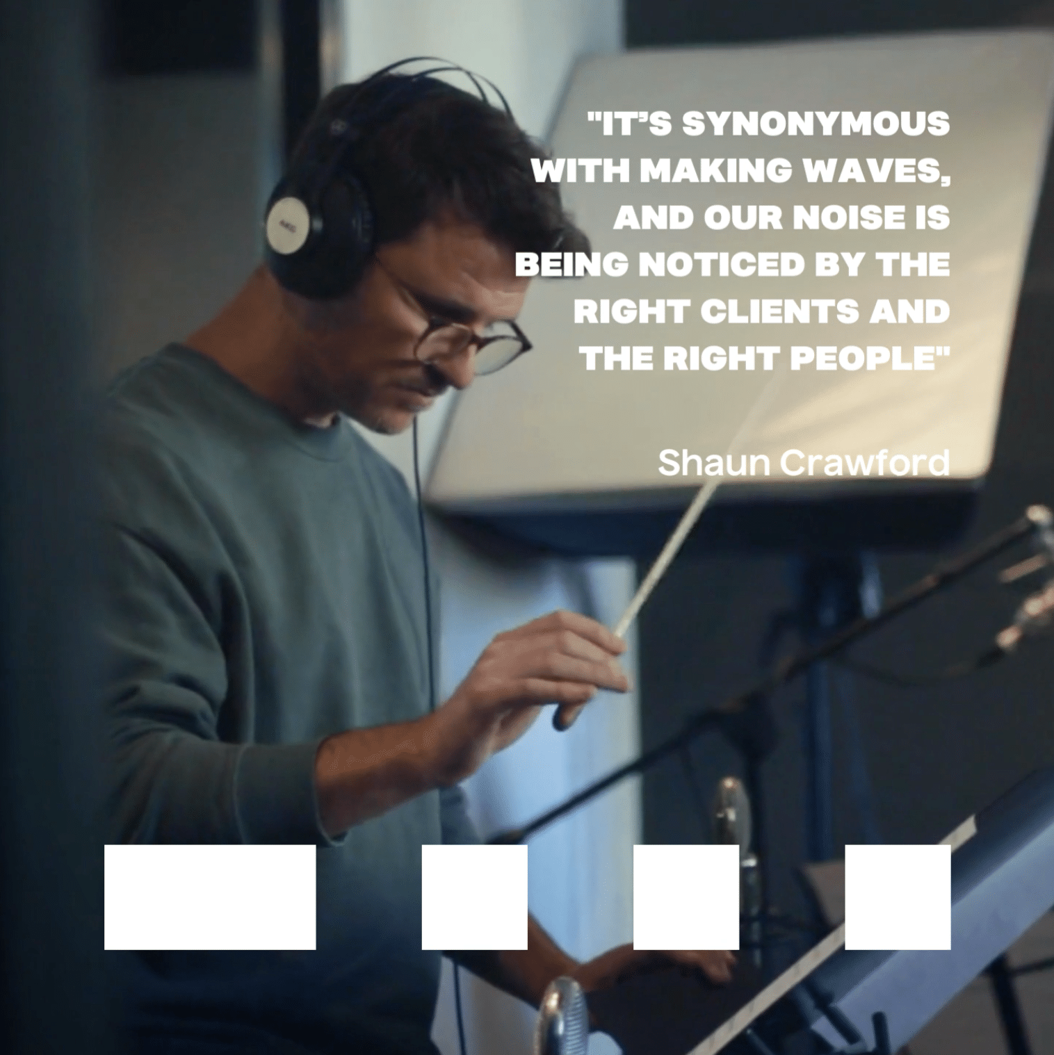 MAKING A NOISE ABOUT MAKING A NOISE - Pressure Cooker Studios